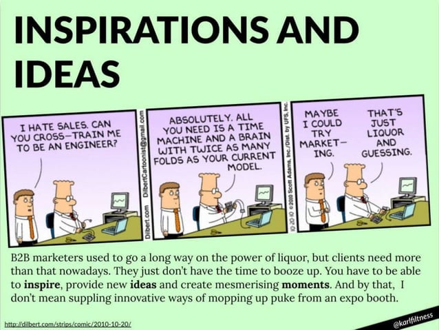 Dilbert and modern marketing | PPTX