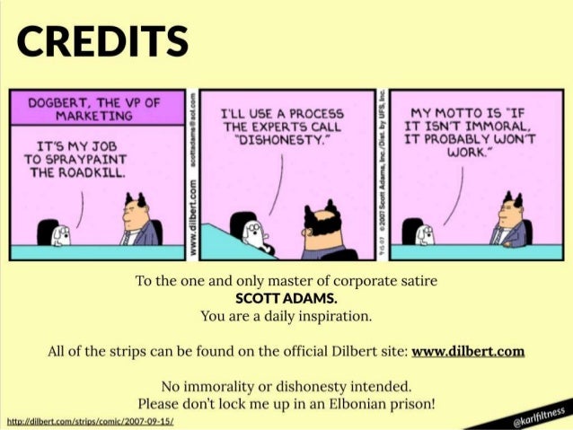 Dilbert and modern marketing