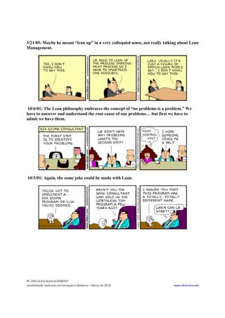 Lean Six Sigma Cartoons