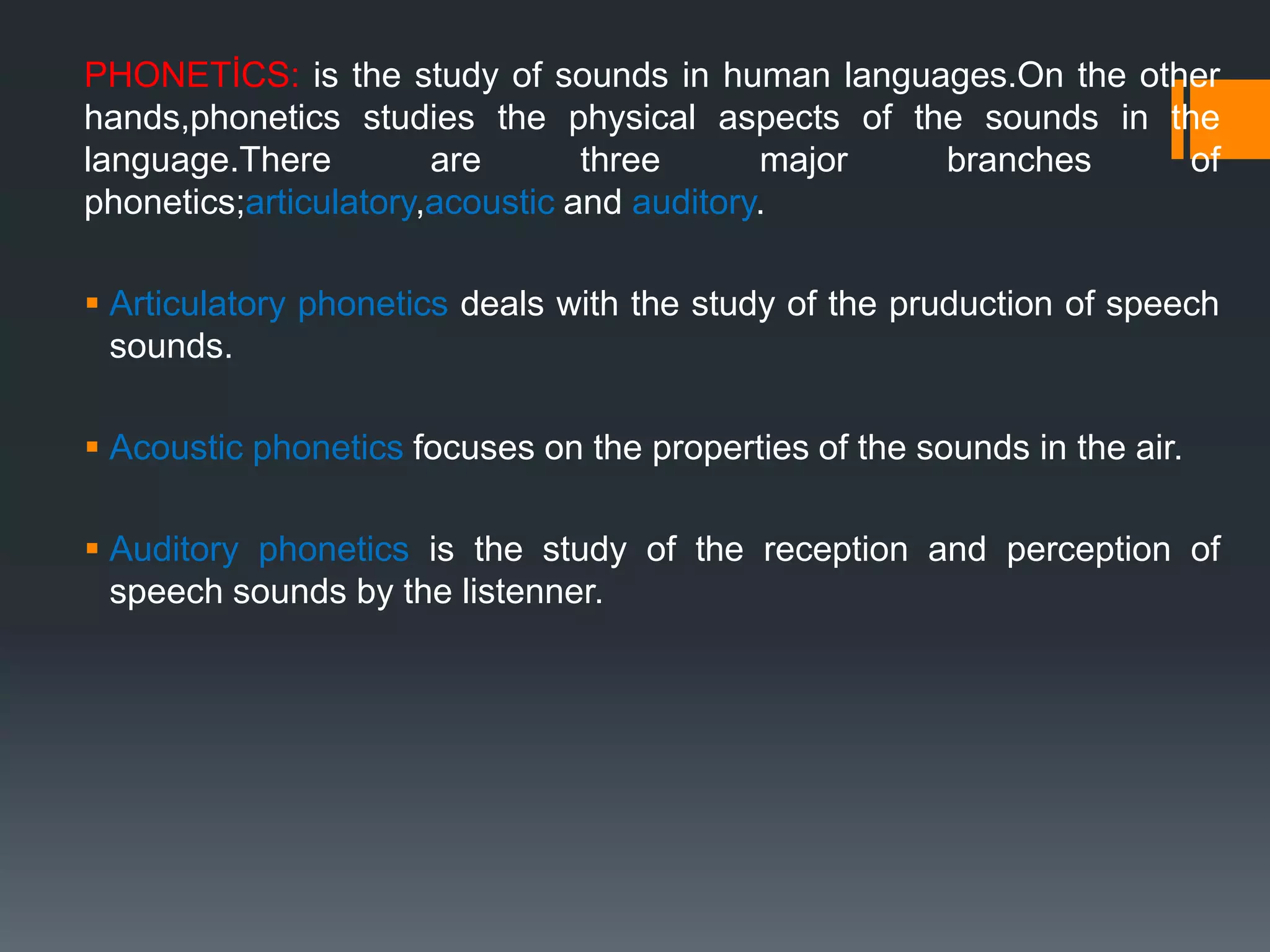 Phonetic and phonology | PPTX