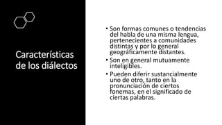 Diálectos del ecuador | PPTX