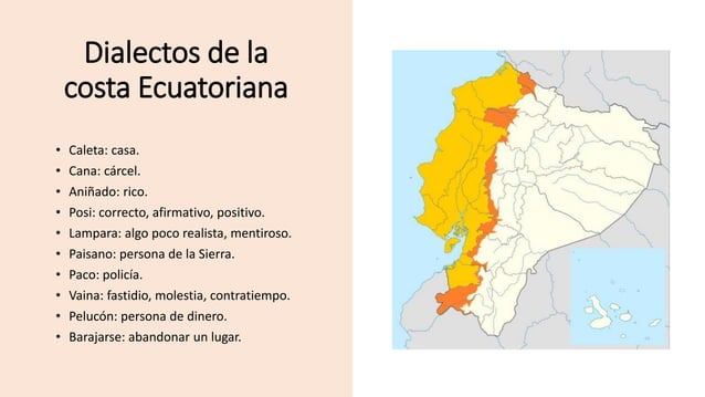 Diálectos del ecuador | PPTX