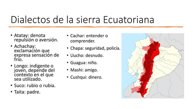 Cuáles Son Los Dialectos Del Ecuador – CEVFQ