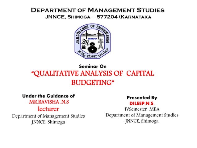 Dileep 4 th sem seminar | PPT