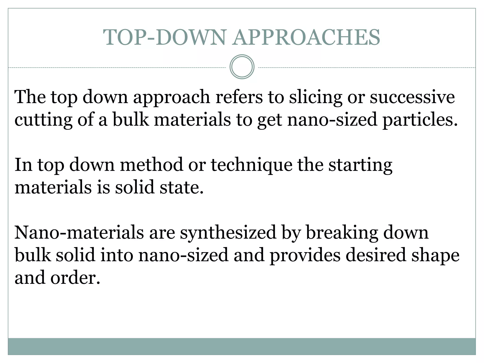 Top-Down and Bottom_Up Approches | PPTX