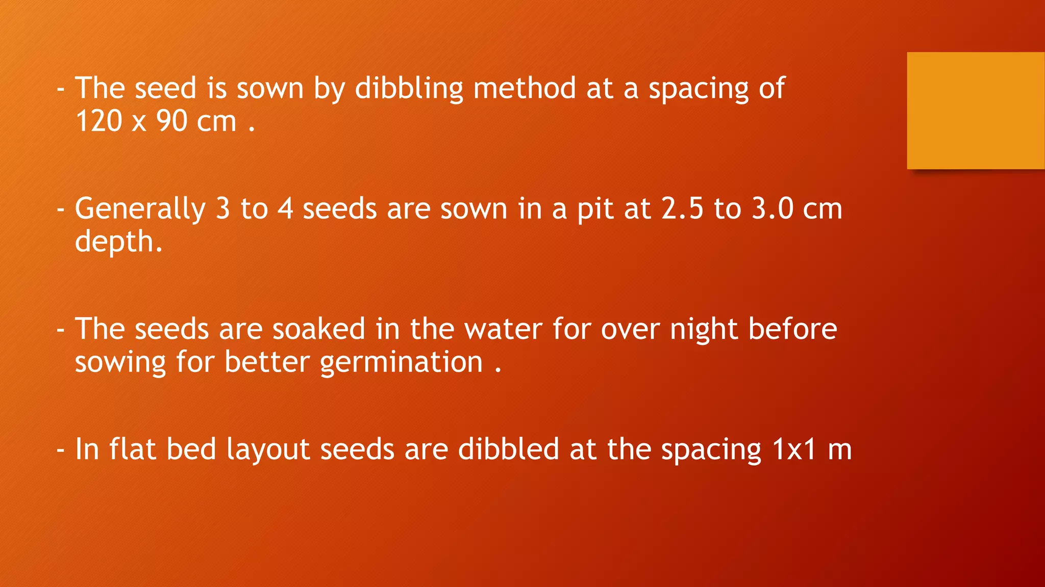 bitter gourd seed production technology , cucurbita. | PPTX