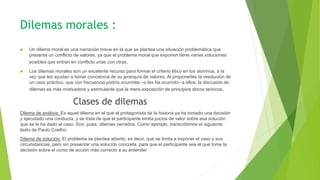 Dilemas Morales nv.pptx en la administración | PPTX