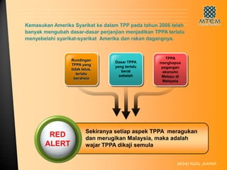 Dilema TPPA-Melayu Belum Bersedia | PPT