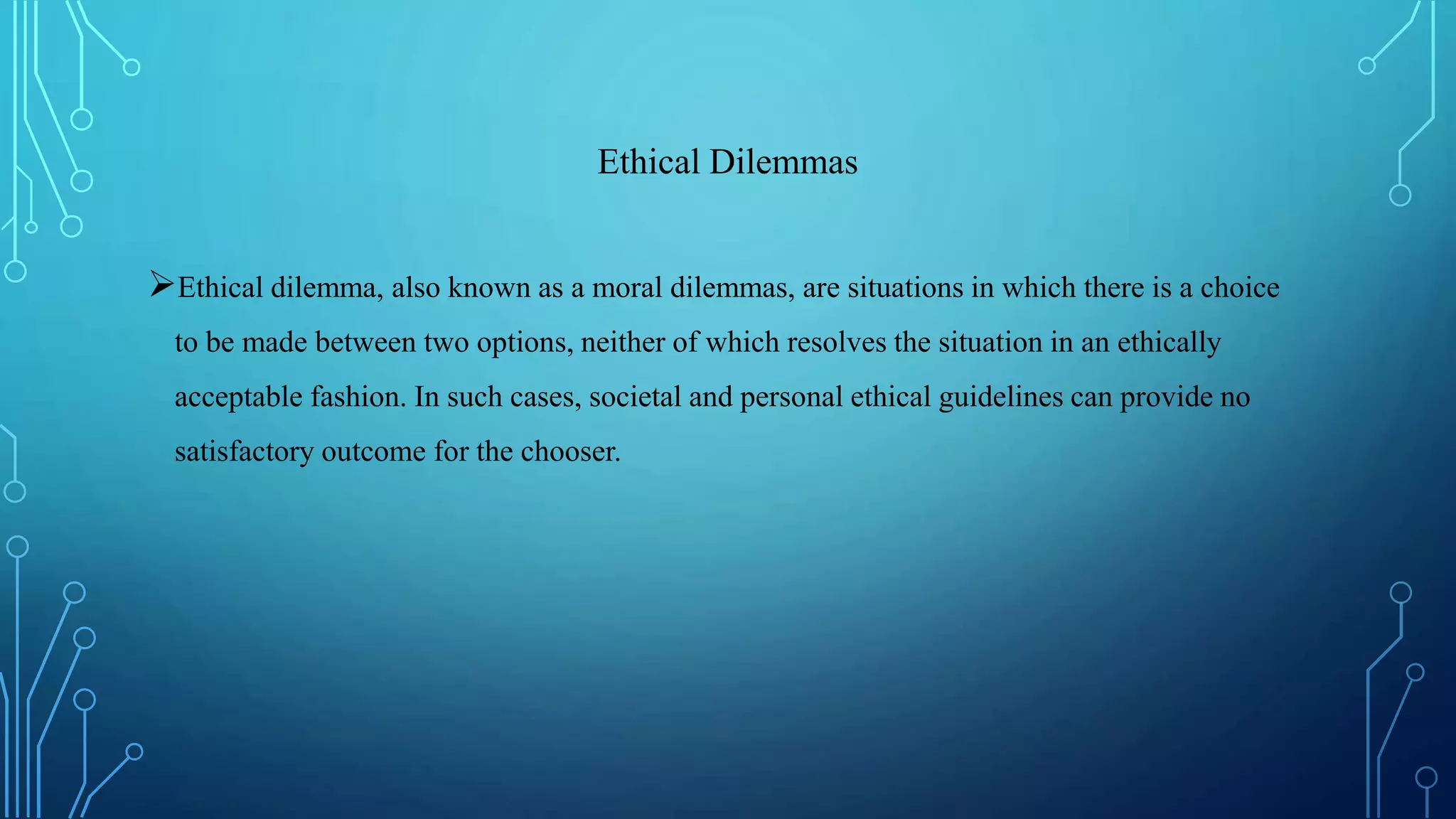 Dilemma and its types | PPTX