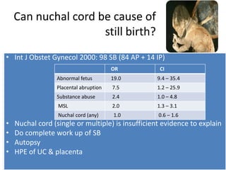 Dilemmas In The Management Of Nuchal Cord | PPTX | Pregnancy | Reproductive Health