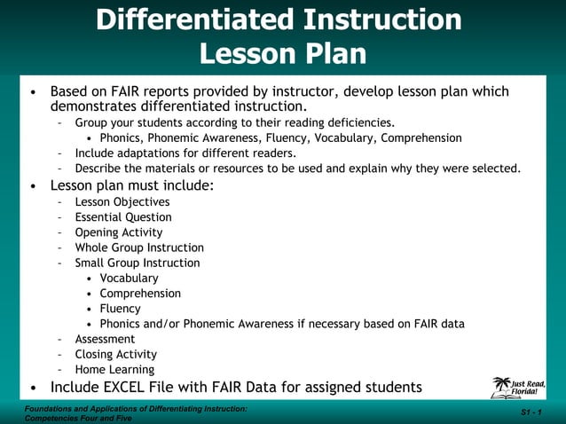 DI Lesson Plan | PPT | Education
