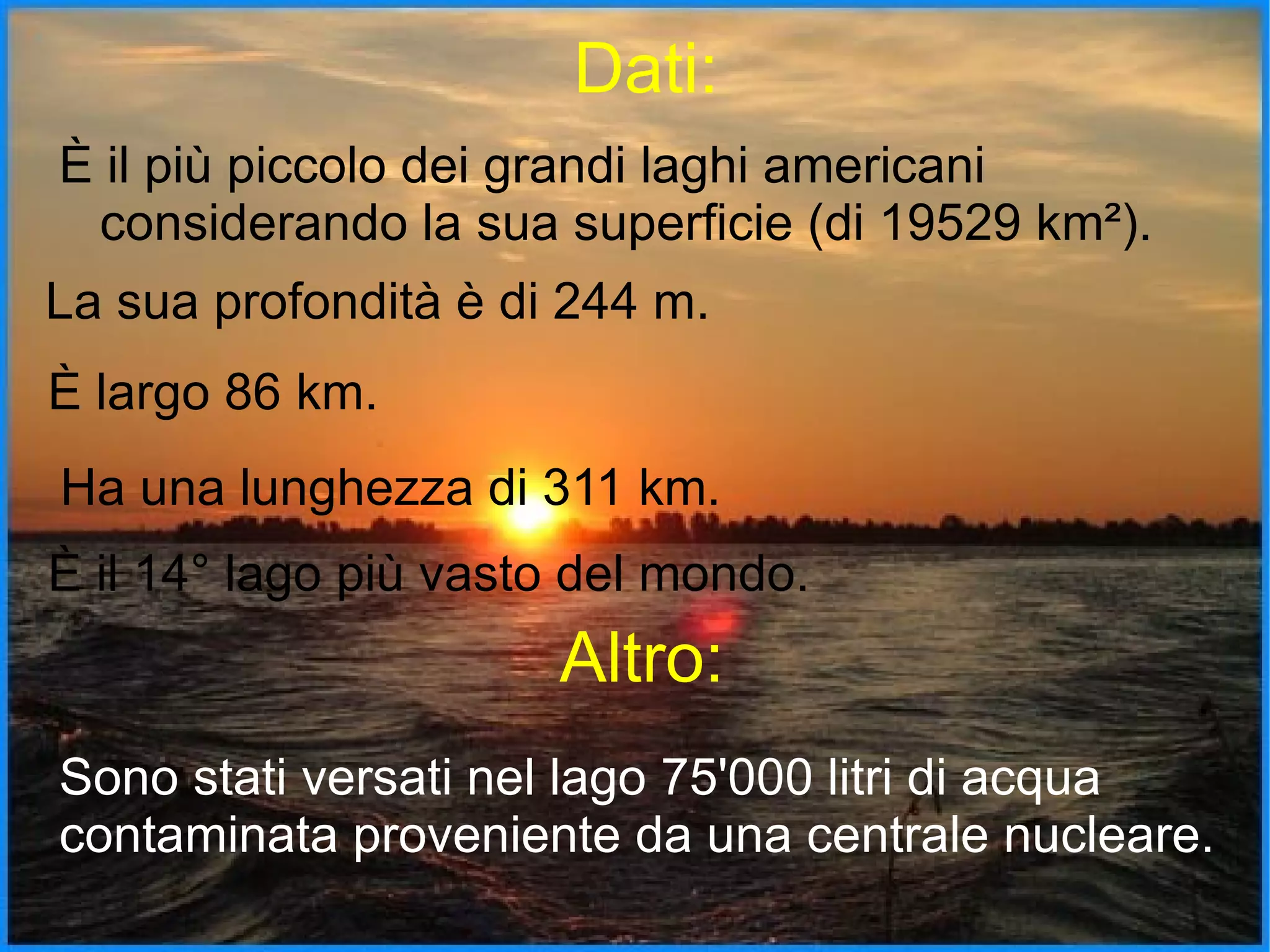 Diletta Di Paolo 1°E - Lago Ontario | ODP