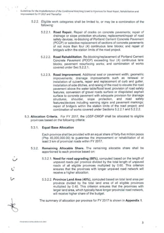 Dilg dbm joint memorandum circular 2017-2 | PDF