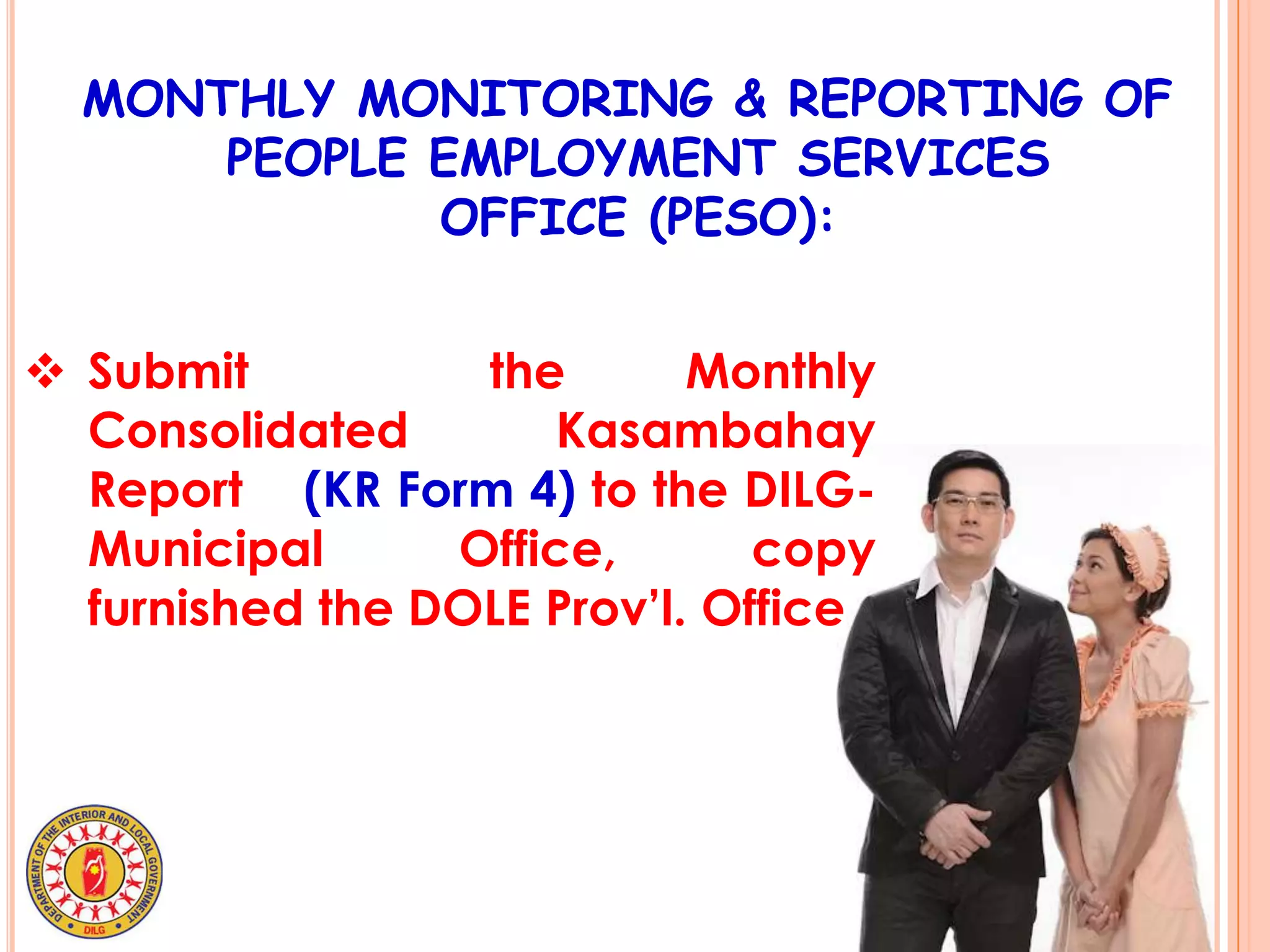 DILG on RA 10361: Batas Kasambahay(On Registration) | PPTX