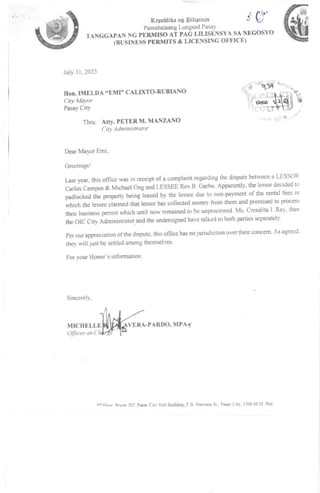 DILG MC 2002-150 | PDF