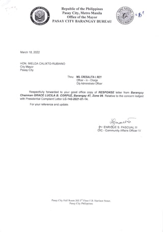 DILG MC 2002-150 | PDF