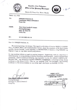 DILG MC 2002-150 | PDF