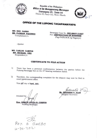 DILG MC 2002-150 | PDF