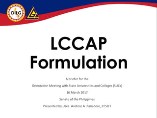LCCAP Formulation | PPT