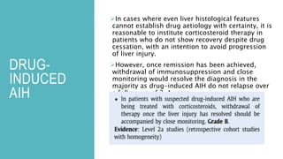 Overview of Drug induced liver injury EASL 2019 guidelines | PPTX