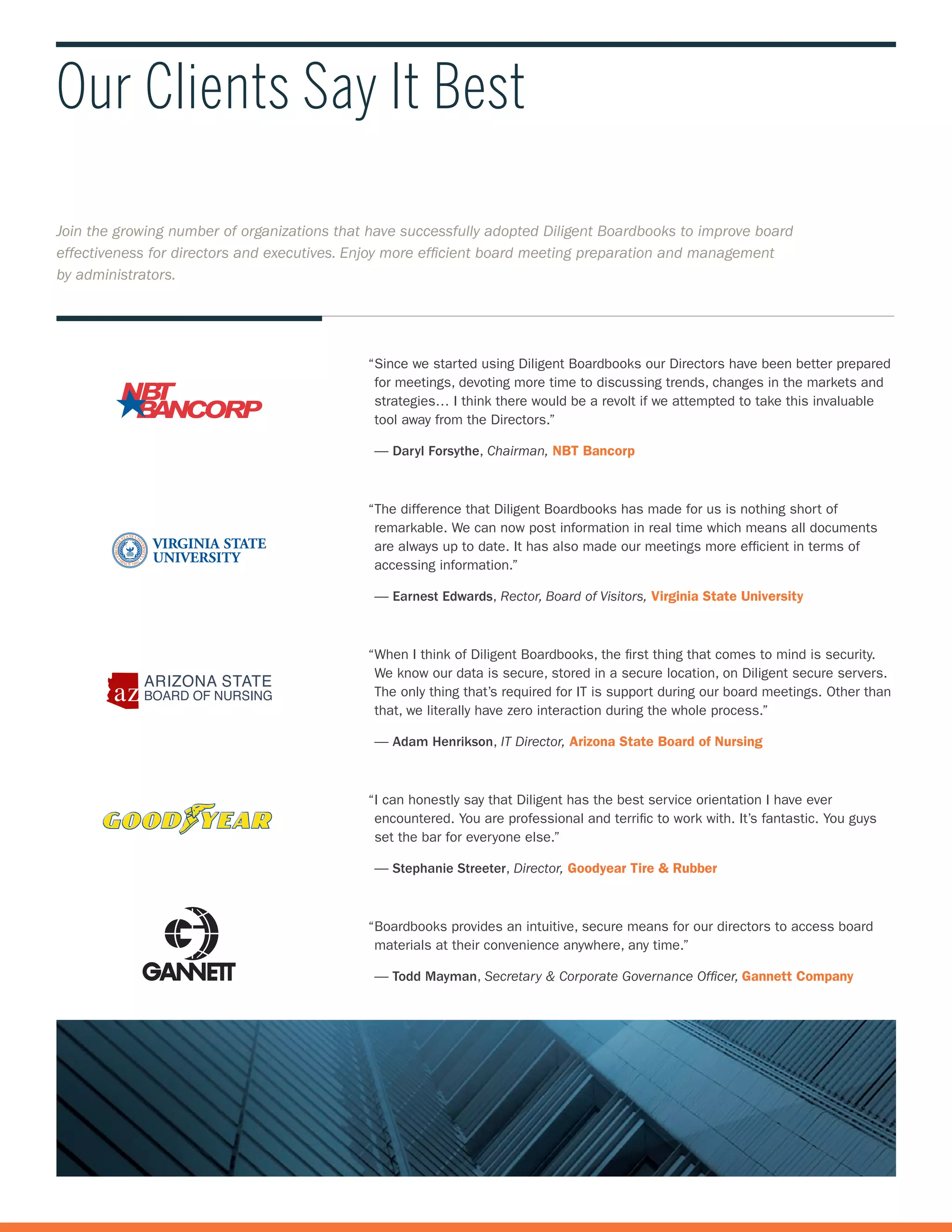 Diligent boardbooks brochure 2013 | PDF