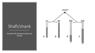 screws and plate | PPTX