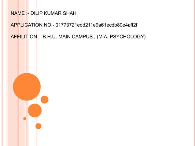 Dilip kumar shah | PPT