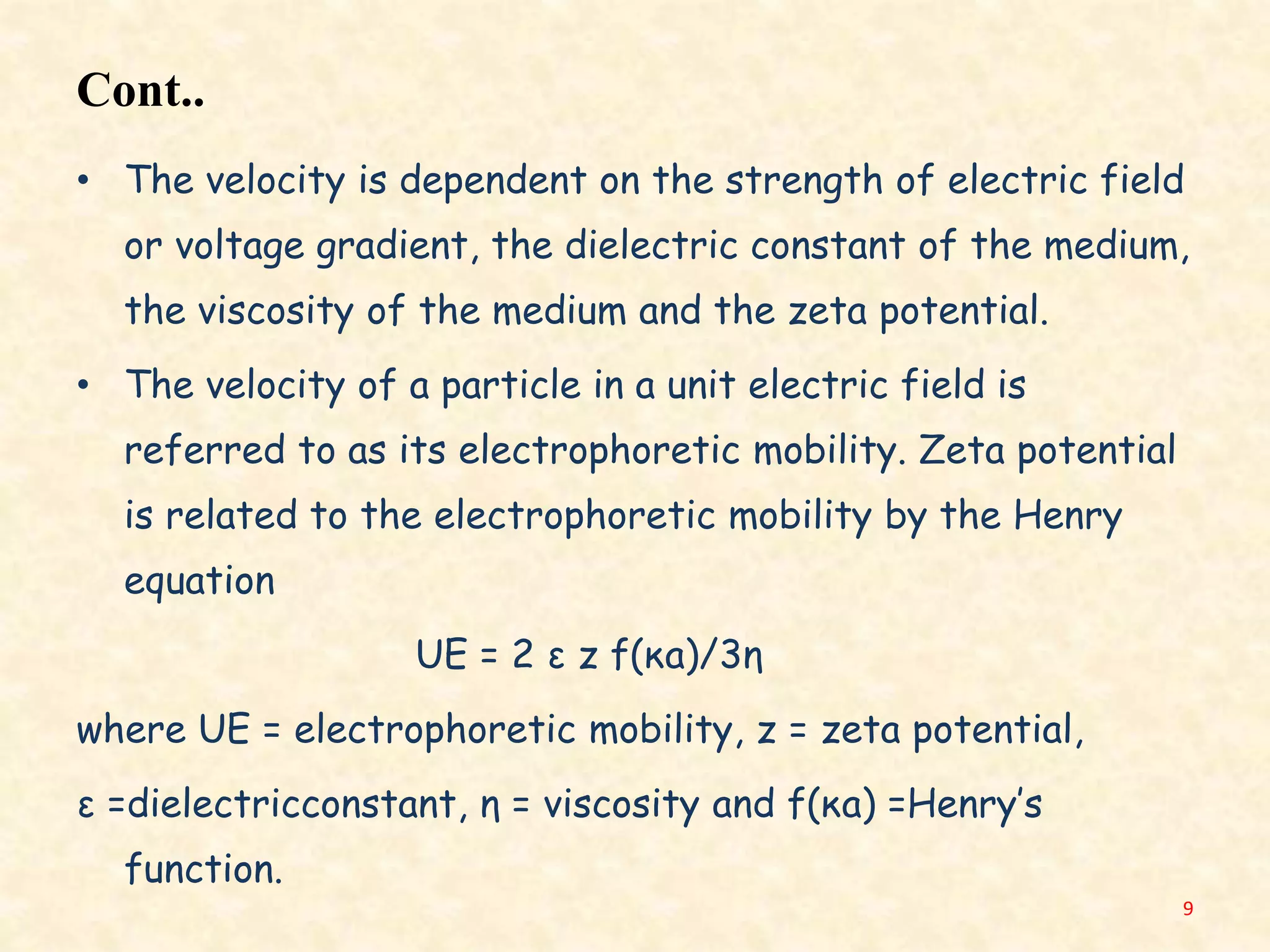 zeta potential | PDF