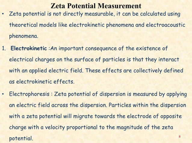 zeta potential | PDF