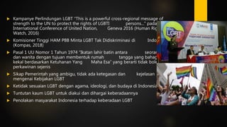 Dilemma LGBT Dalam Konteks Administrasi Publik Kontemporer | PPTX