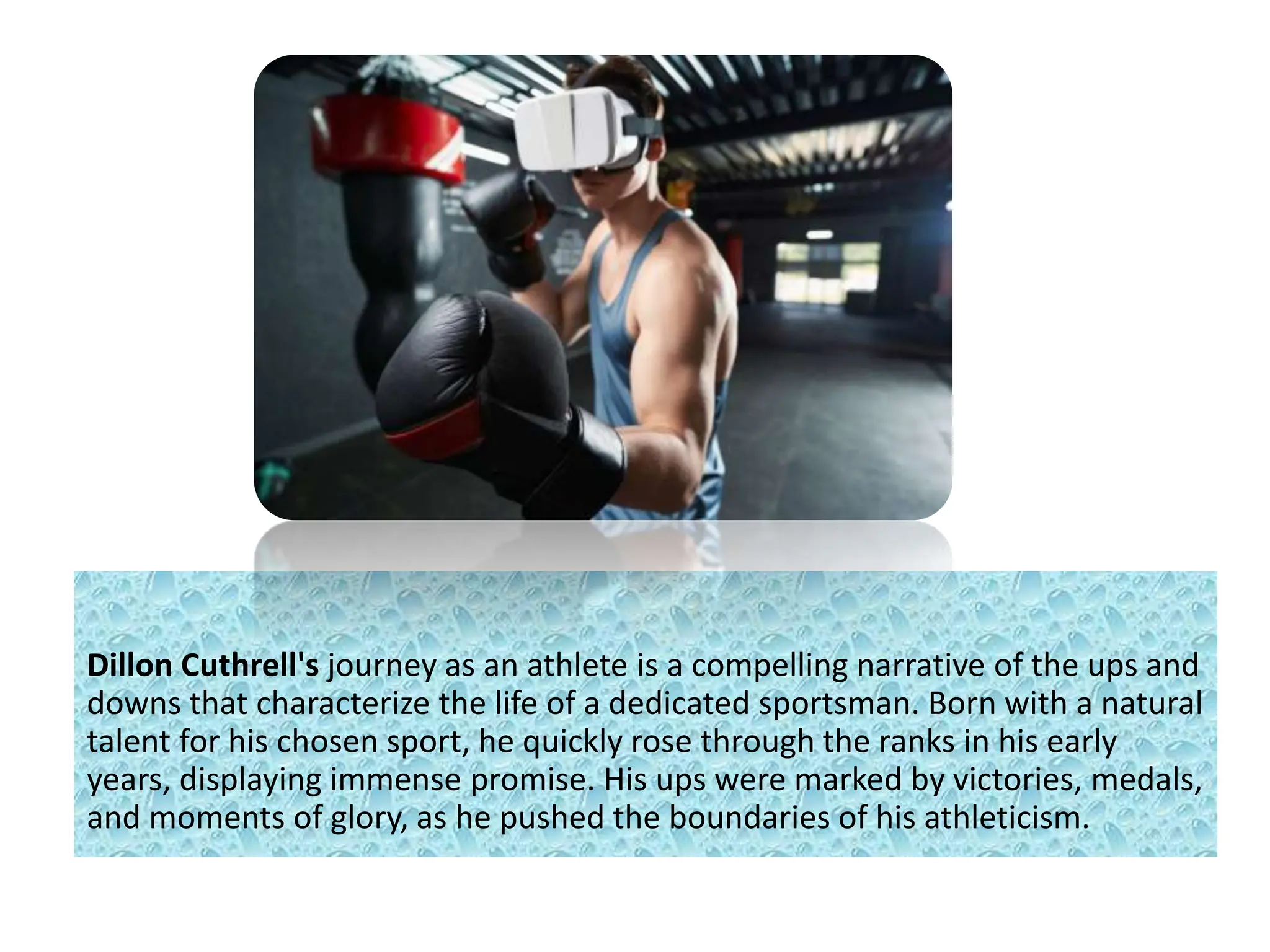 Dillon Cuthrell - The Story of Resilience and Dedication.pptx