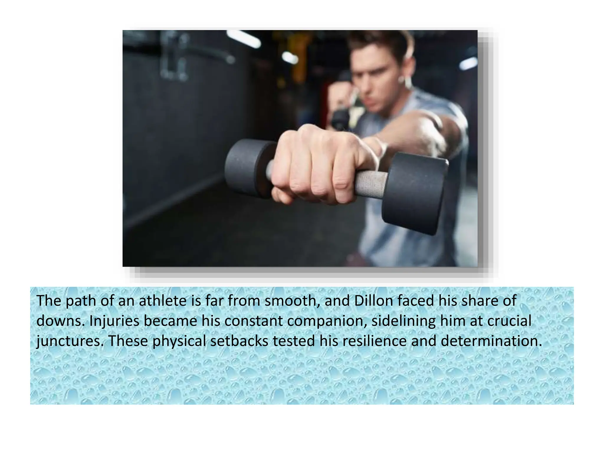 Dillon Cuthrell - The Story of Resilience and Dedication.pptx