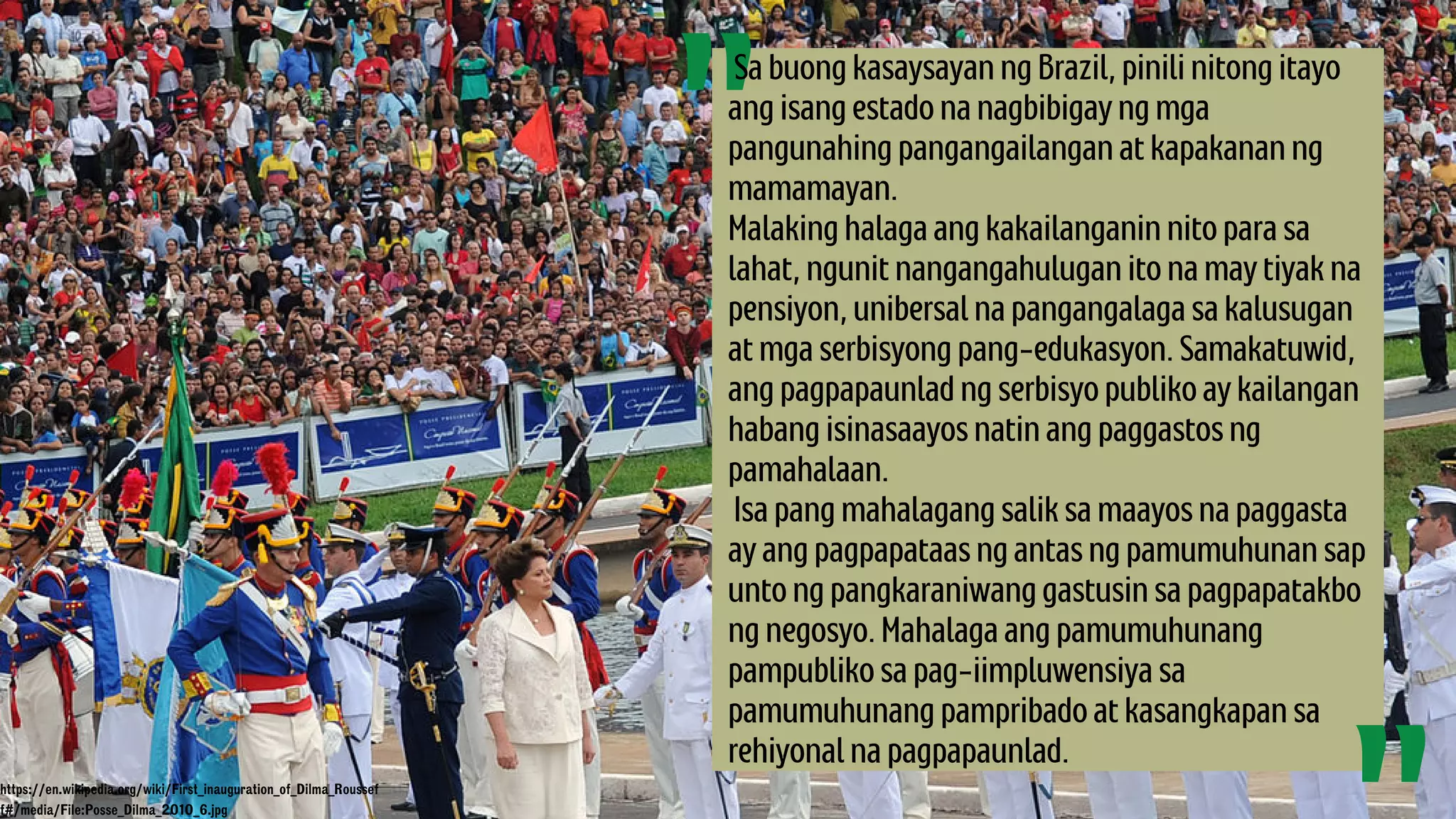 Talumpati ni Dilma Rousseff | PDF