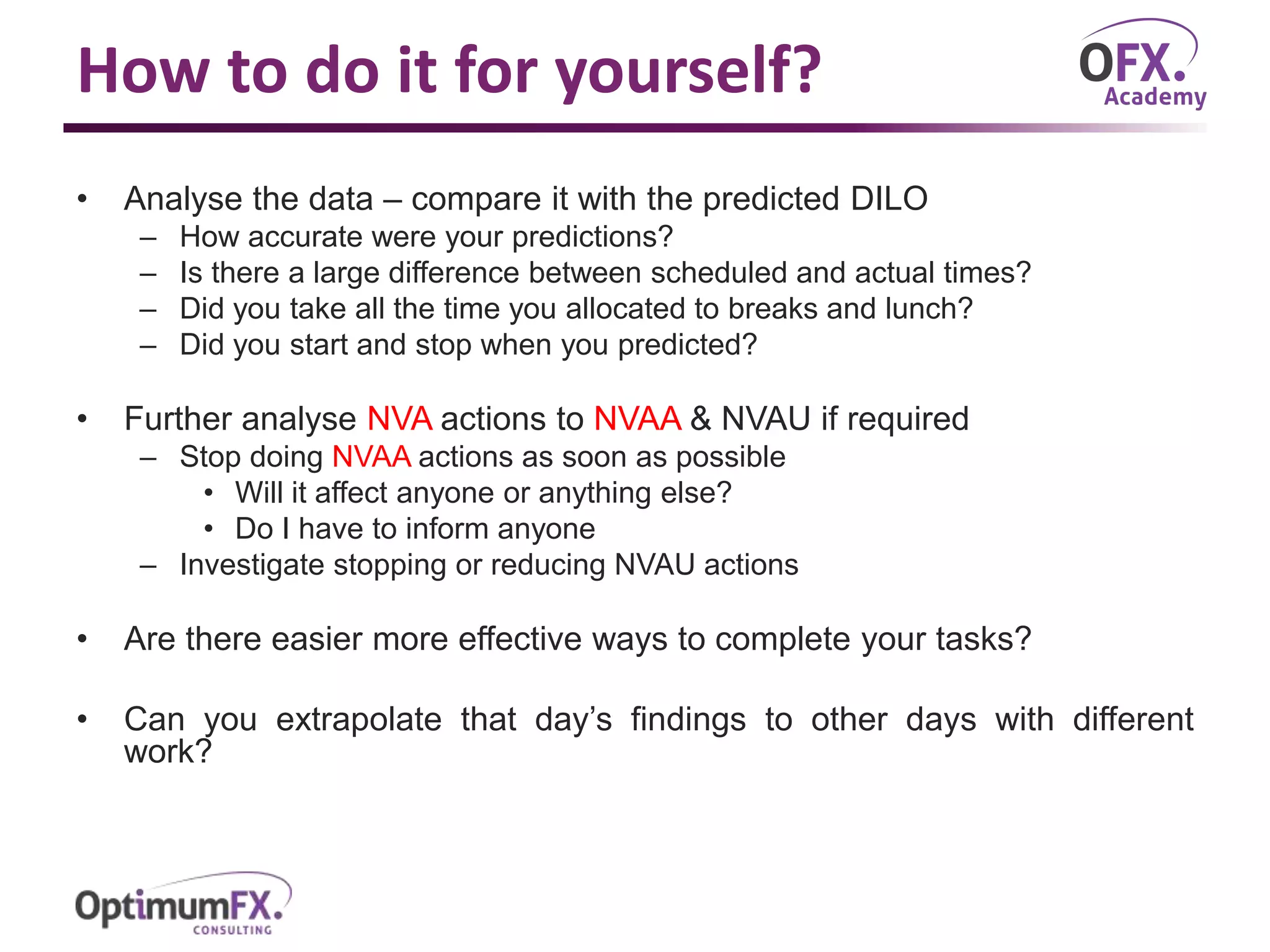 Day In The Life Of (DILO) | PPTX