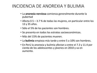 Trastornos de la conducta alimentaria | PPTX