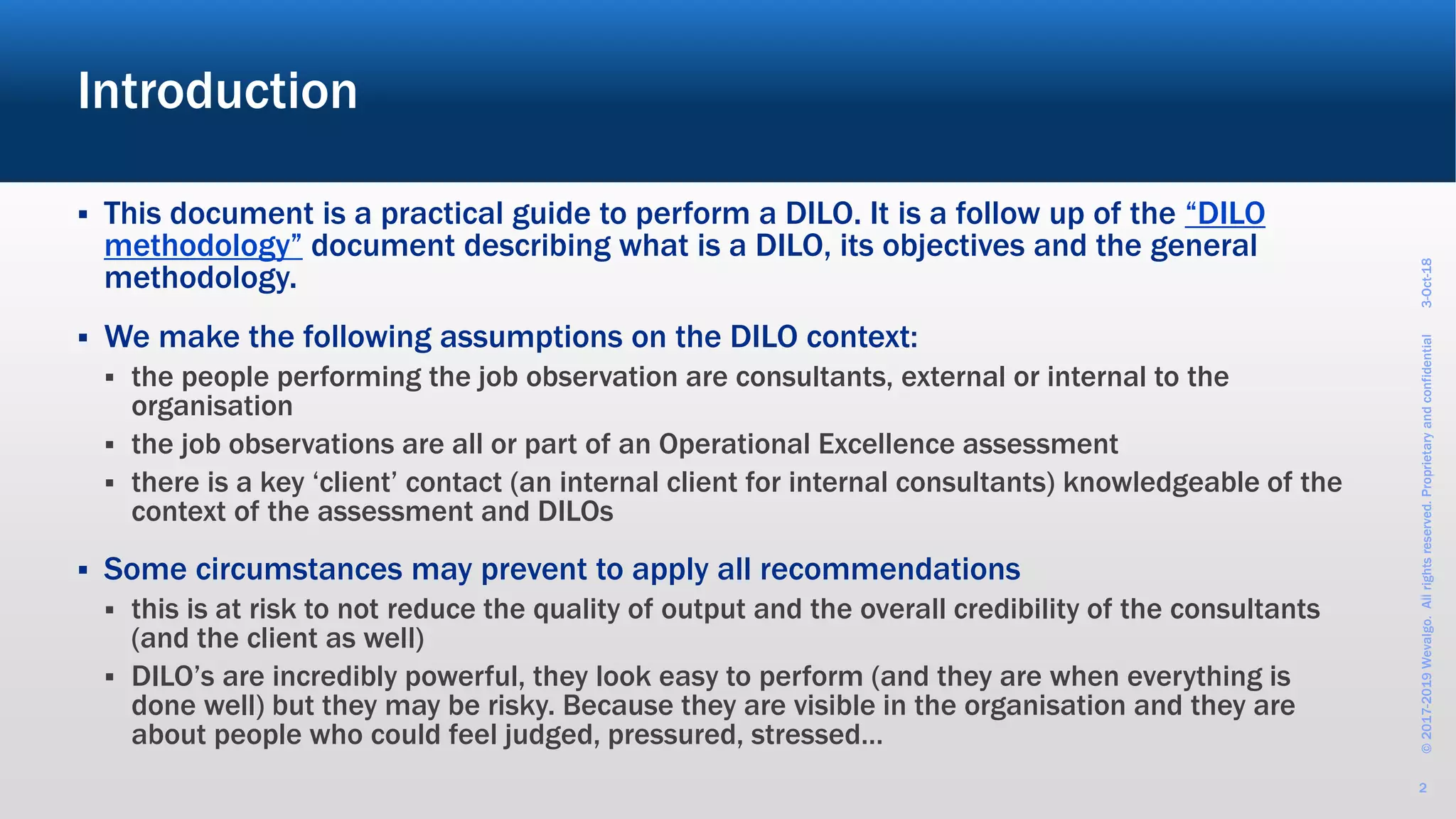 Day In the Life Of (DILO) - How To Do it - Practical guide | PPTX