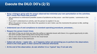 Day In the Life Of (DILO) - How To Do it - Practical guide | PPTX
