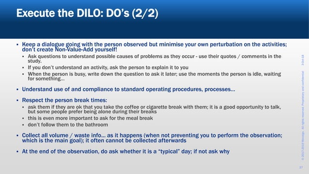 Day In the Life Of (DILO) - How To Do it - Practical guide | PPTX ...