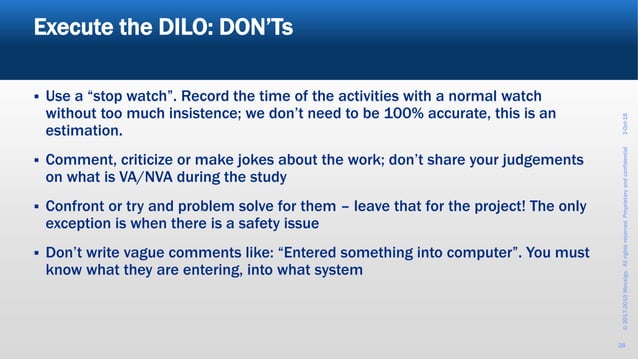 Day In the Life Of (DILO) - How To Do it - Practical guide | PPTX ...