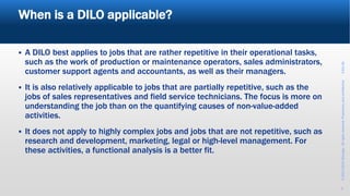 Day In the Life Of (DILO) methodology | PPTX