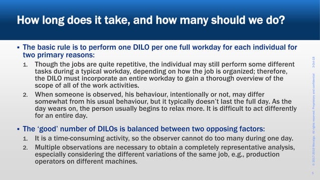 Day In the Life Of (DILO) methodology | PPTX