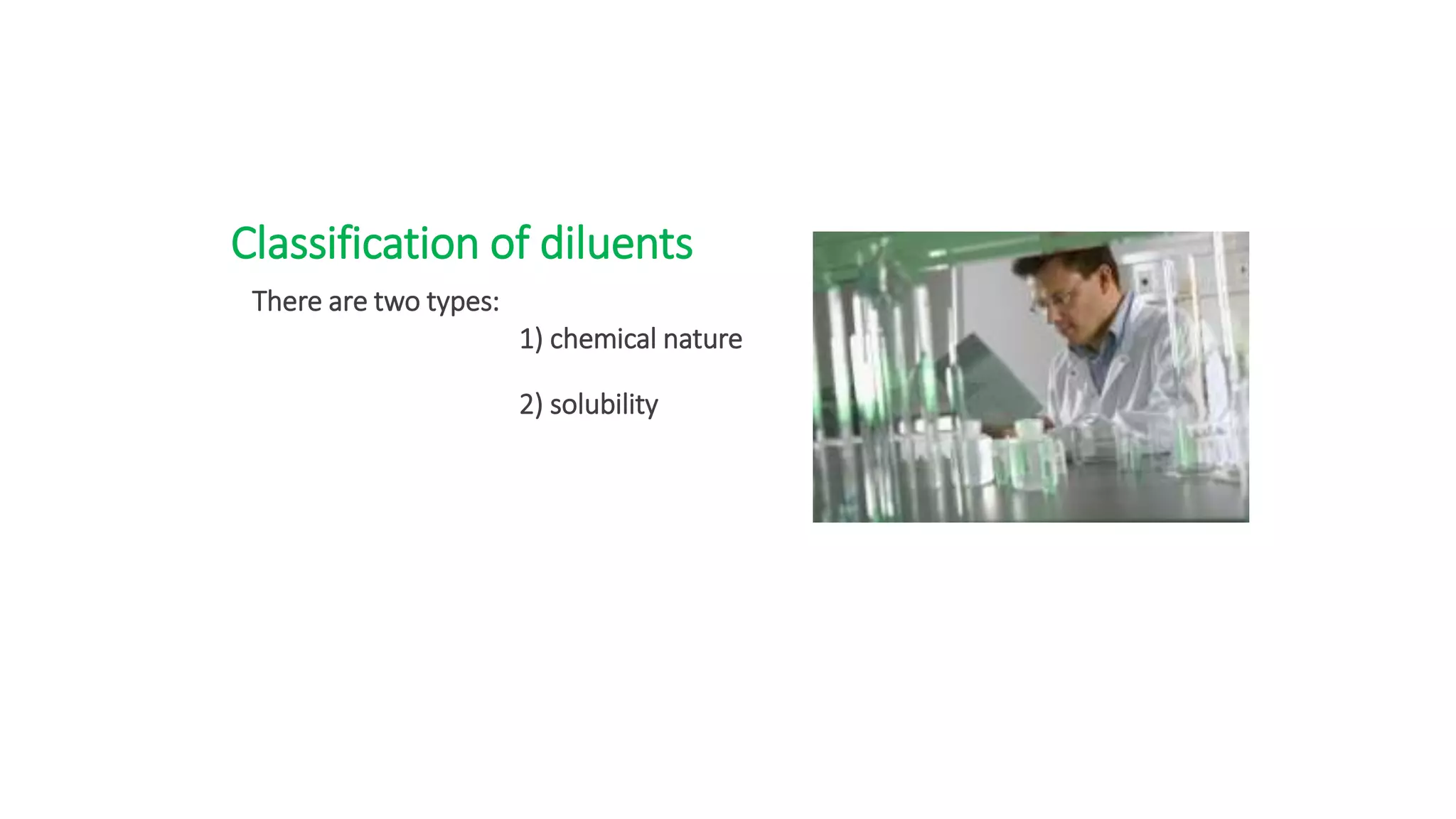 Diluent ppt | PPTX