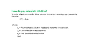 Diluent ppt | PPTX