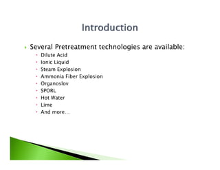 Pretreatment Methods | PDF