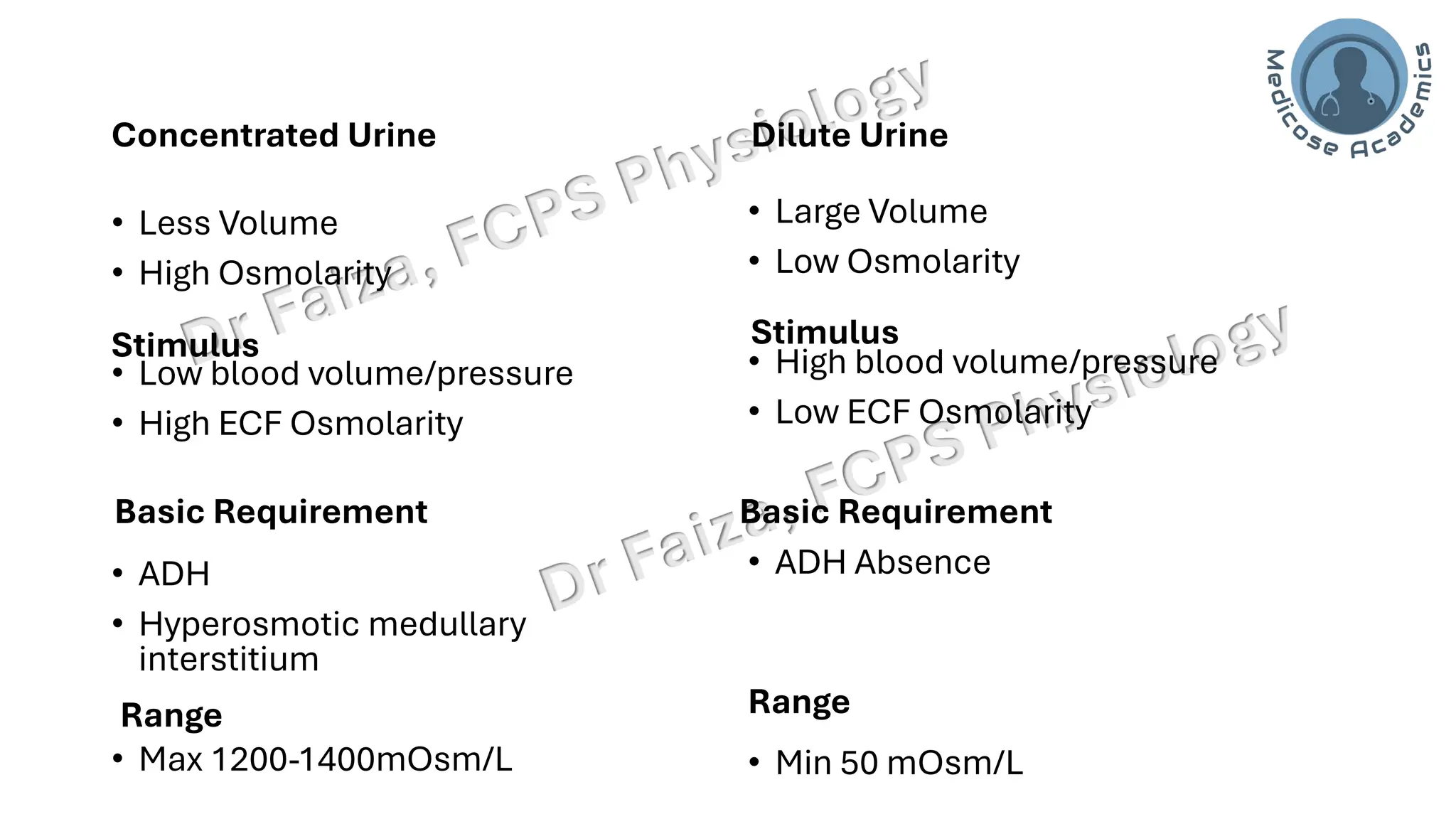 Mechanism of Dilute Urine formation by Kidneys | PDF