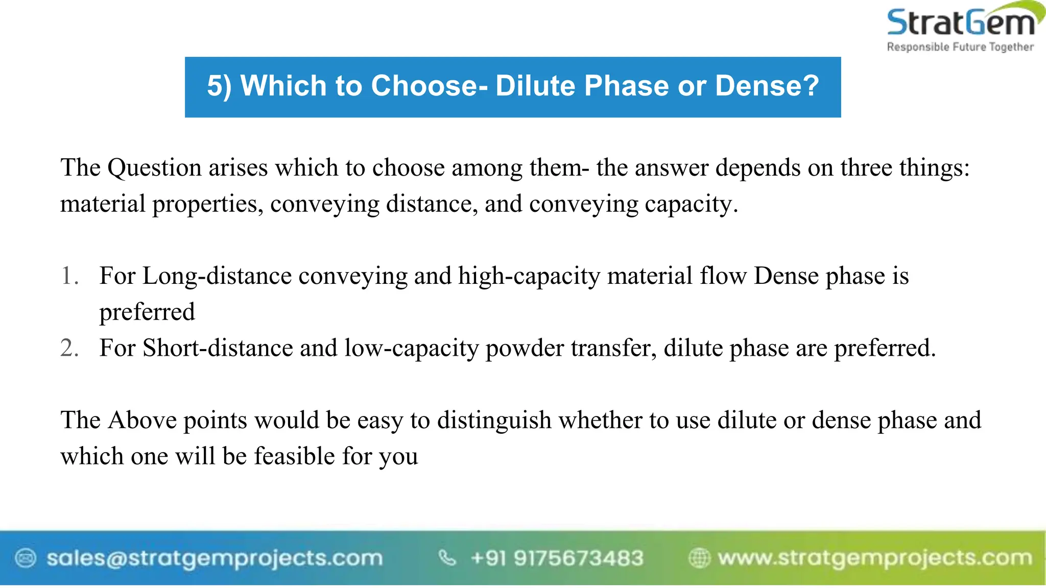 Dilute Vs Dense Phase Conveying System | PPTX