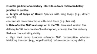 Dilution and concentration of urine for dental | PPTX