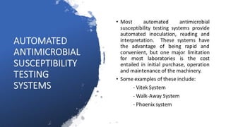 Antibiotic Sensitivity Test by Dilution Method | PDF