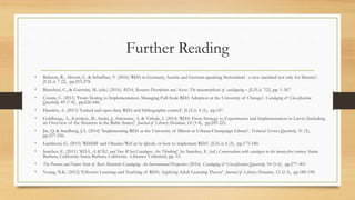 RDA implementation: the new cataloguing standard in Europe - Dilyana ...