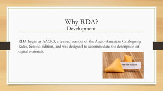 RDA implementation: the new cataloguing standard in Europe - Dilyana ...